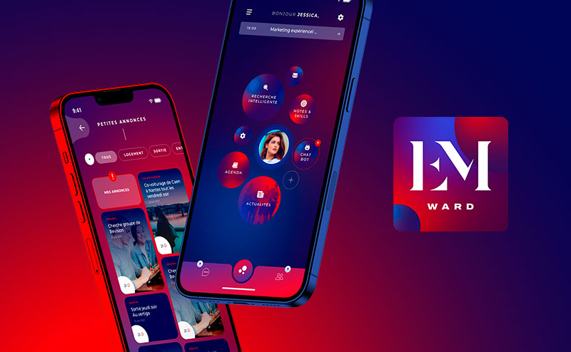 Ward, the new application for EM Normandie students